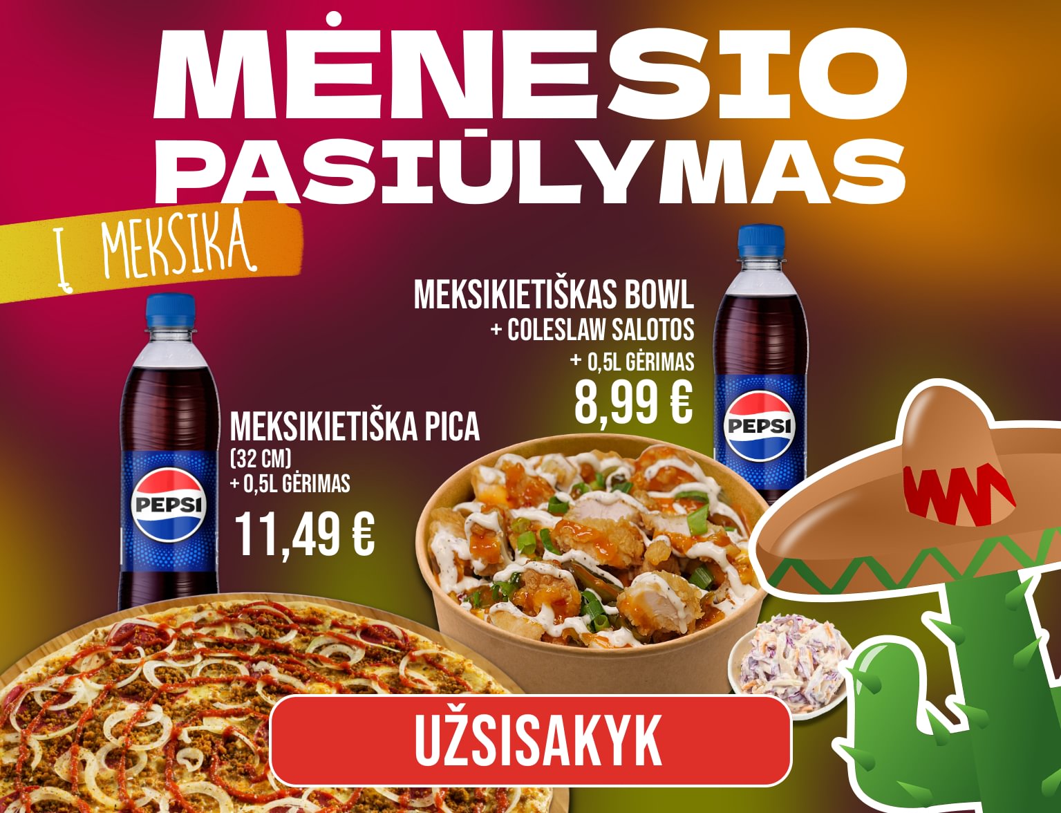 Aplenk alkį su Express Pizza ir Crisperia