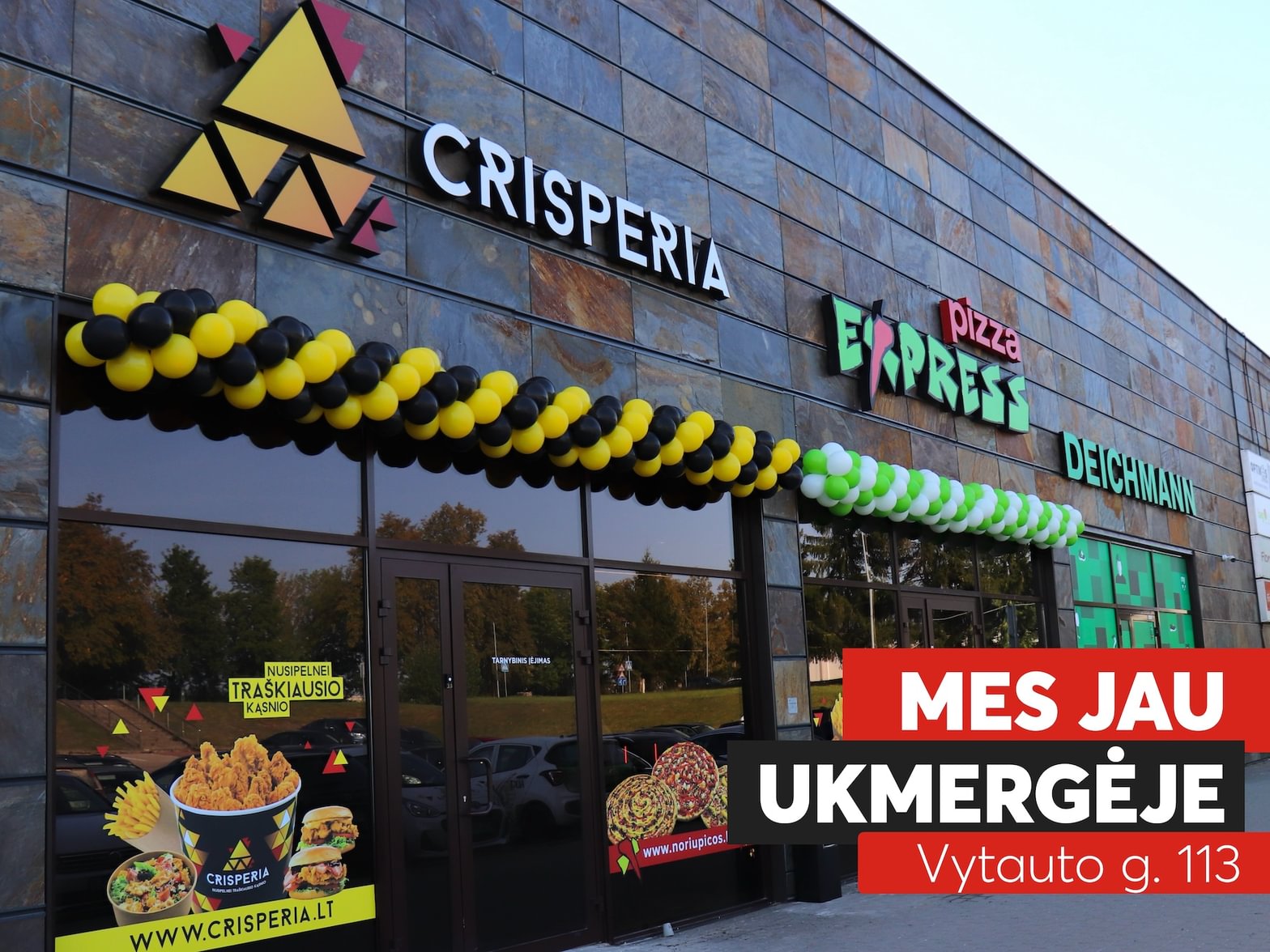 Aplenk alkį su Express Pizza ir Crisperia